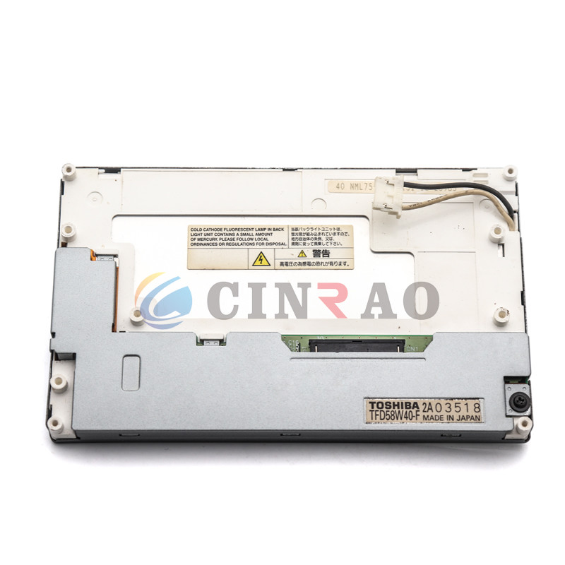 5.8 INCH Toshiba TFD58W40F TFT LCD Screen Display Panel For Car GPS ...