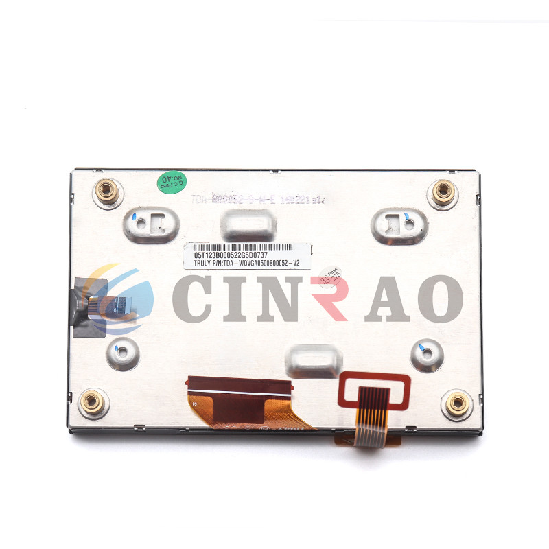 TDA-WQVGA0500B00052-V2 Car LCD Display With Touch Screen Panel ISO9001